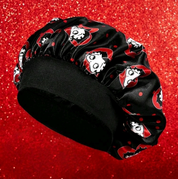 Betty Boop | Hair | Betty Boop Satin Bonnet | Poshmark